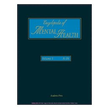 【】Encyclopedia of Mental Health: 1