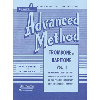 【】Rubank Advanced Method: Trombone o