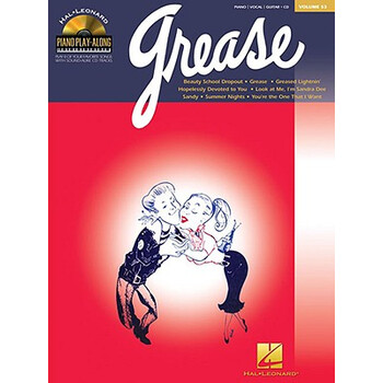 【】Grease: Piano Play-Along Volume