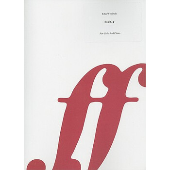 【】John Woolrich: Elegy: For Cello and