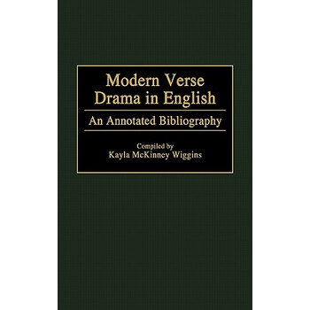 【】Modern Verse Drama in English: