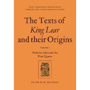 【】The Texts of King Lear and The