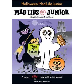 【】Halloween Mad Libs Junior