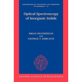【】Optical Spectroscopy of Inorganic