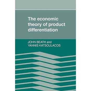 【】Economic Product Differentiati