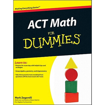 【】Act Math For Dummies