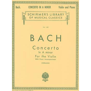 【】Bach: Concerto in a Minor for the