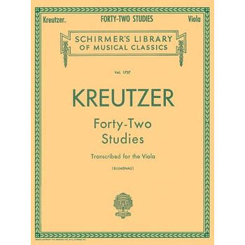 【】Kreutzer: Forty-Two Studies