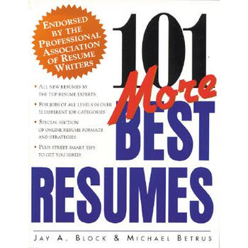 【】101 More Best Resumes