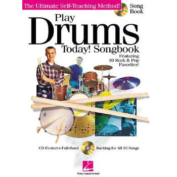 【】Play Drums Today! Songbook [With
