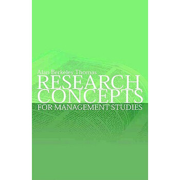【】Research Concepts for Managemen
