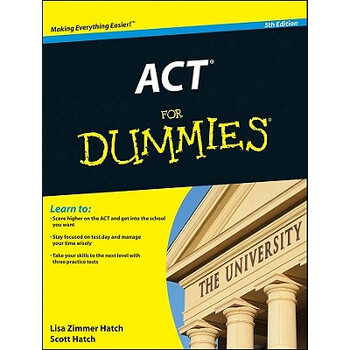 【】Act For Dummies, 5Th Edition