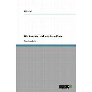 【】Die Sprachentwicklung Beim Kinde