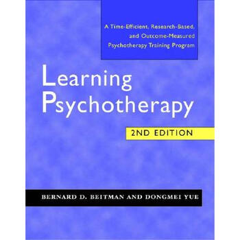 【】Learning Psychotherapy