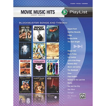 【】Movie Music Hits Sheet Music