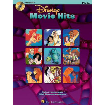 【】Disney Movie Hits: Flute [With CD