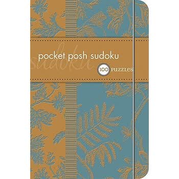 【】Pocket Posh Sudoku: 100 Puzzles