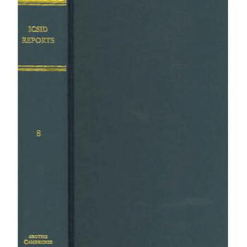 ICSID Reports, Volume 8