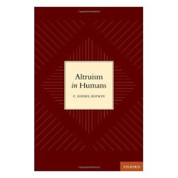 【】Altruism in Humans