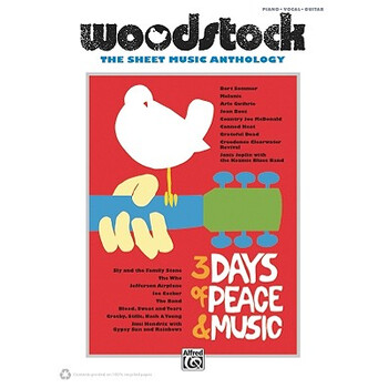 【】Woodstock: The Sheet Music
