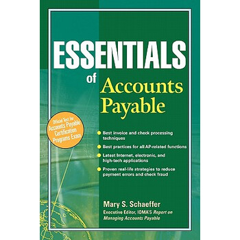 【】Essentials Of Accounts Payable