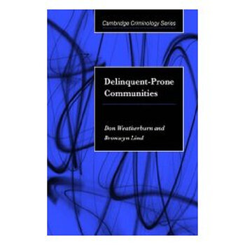 【】Delinquent-Prone Communities