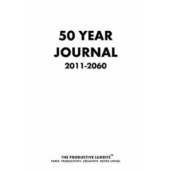 【】50 Year Journal 2011-2060 Deluxe