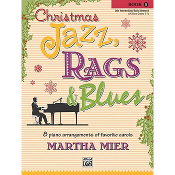 【】Christmas Jazz, Rags & Blues, Book