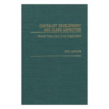 【】Capitalist Development and Class
