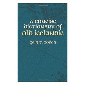 【】A Concise Dictionary of O