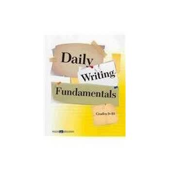 【】Daily Writing Fundamentals 9-10