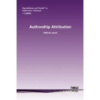 【】Authorship Attribution