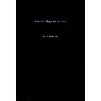 Sentential Negation in French