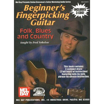 【】Beginner's Fingerpicking Guitar: Folk,