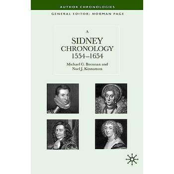 【】A Sidney Chronology, 1554-1654
