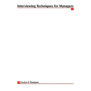 【】Interviewing Techniques fo