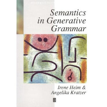 【】Semantics In Generative Grammar