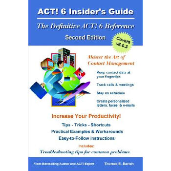 【】ACT! 6 Insider's Guide