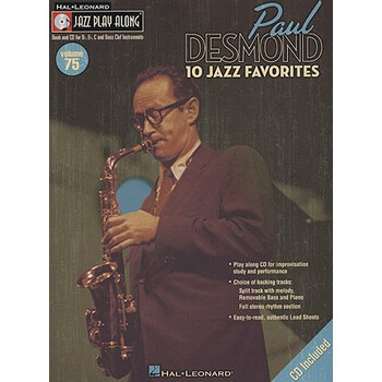 【】Paul Desmond: 10 Jazz Favorites [With