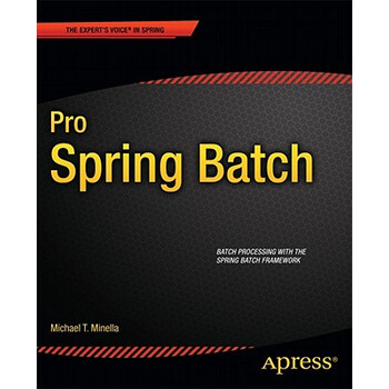 【】Pro Spring Batch