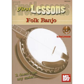 【】First Lessons Folk Banjo