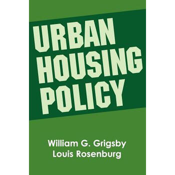 【】Urban Housing Policy