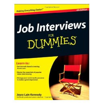 【】Job Interviews For Dummies, 4Th