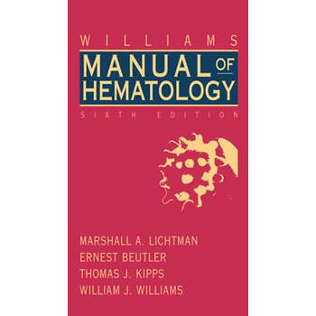 【】Williams Manual of Hematology