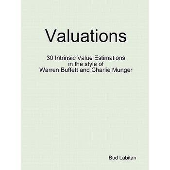 【】Valuations - 30 Intrinsic Value