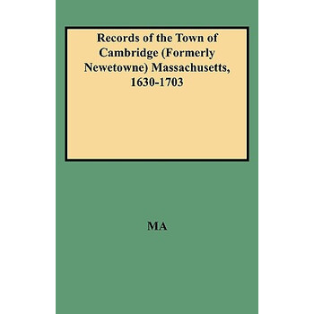 【】Records of the Town of Cambridg