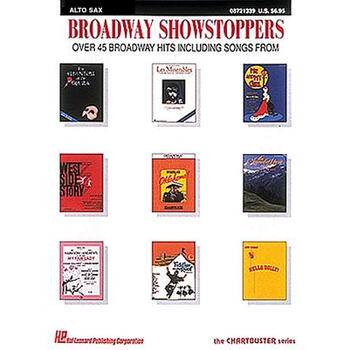 【】Broadway Showstoppers: Eb Alto