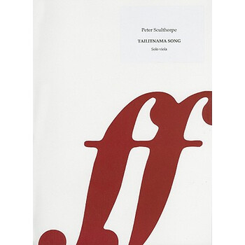 【】Tailitnama Song for Solo Viola: