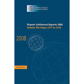 Dispute Settlement Reports 2008: Volume 8, P...