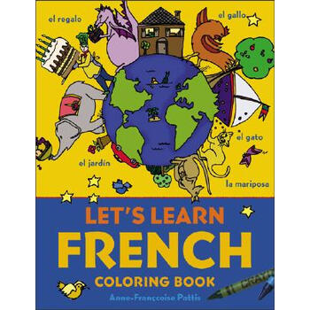 【】Let's Learn French Coloring Book